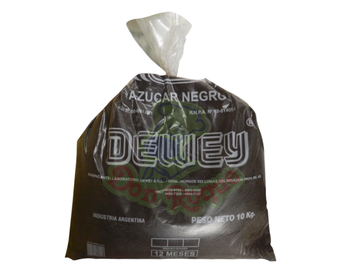 Azúcar Negra x 10 Kg Dewey – DISTRICONF